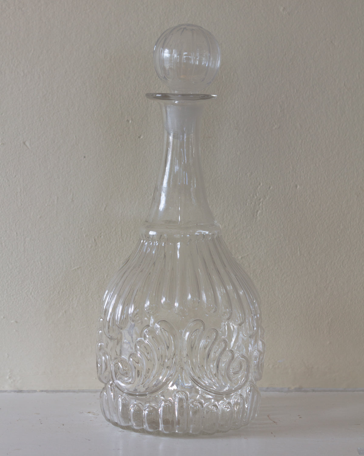 Early Mold Blown Glass Decanter – Samuel Snider Antiques