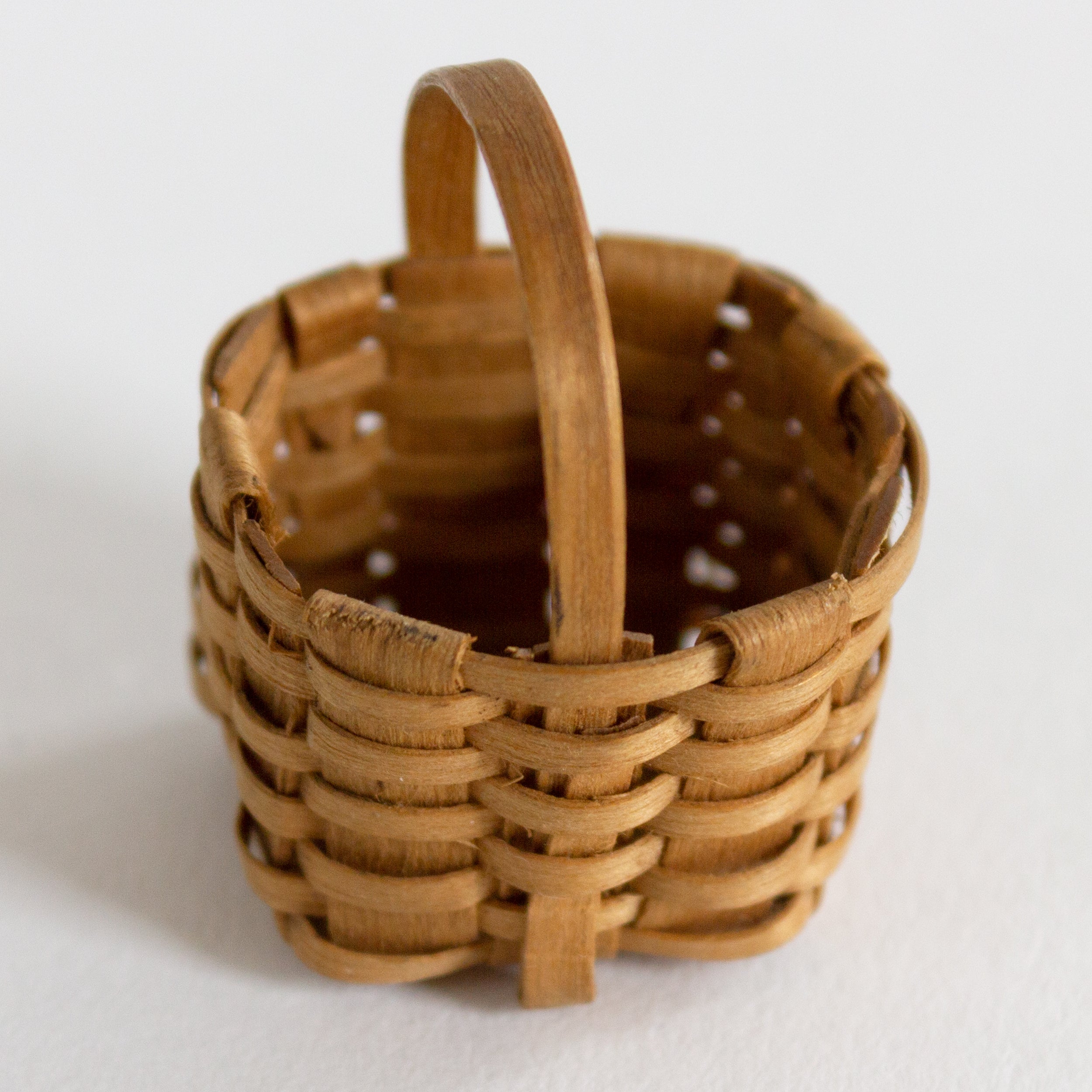 Miniature Splint Basket – Samuel Snider Antiques